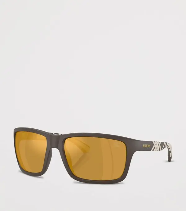 Burberry Injected Be4483 Rectangle Sunglasses