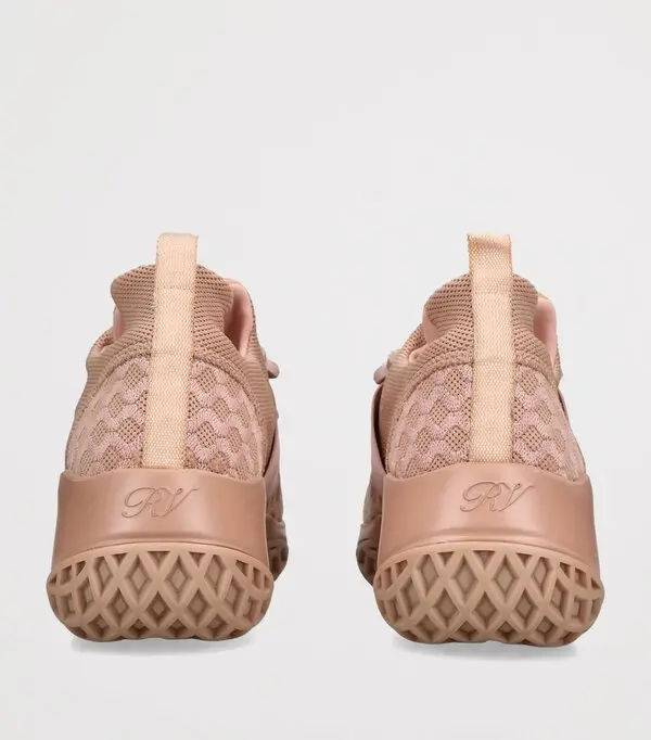ROGER VIVIER Viv' Run Strass Buckle Sneakers