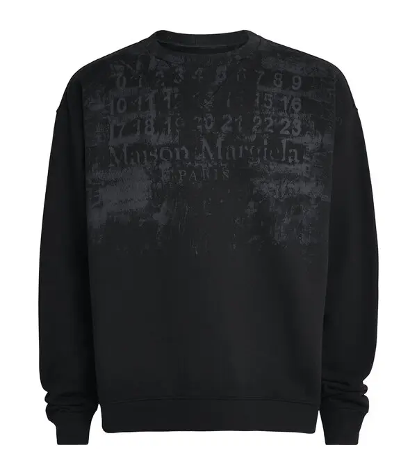 MAISON MARGIELA Cotton Numeric Sweatshirt