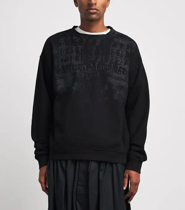 MAISON MARGIELA Cotton Numeric Sweatshirt