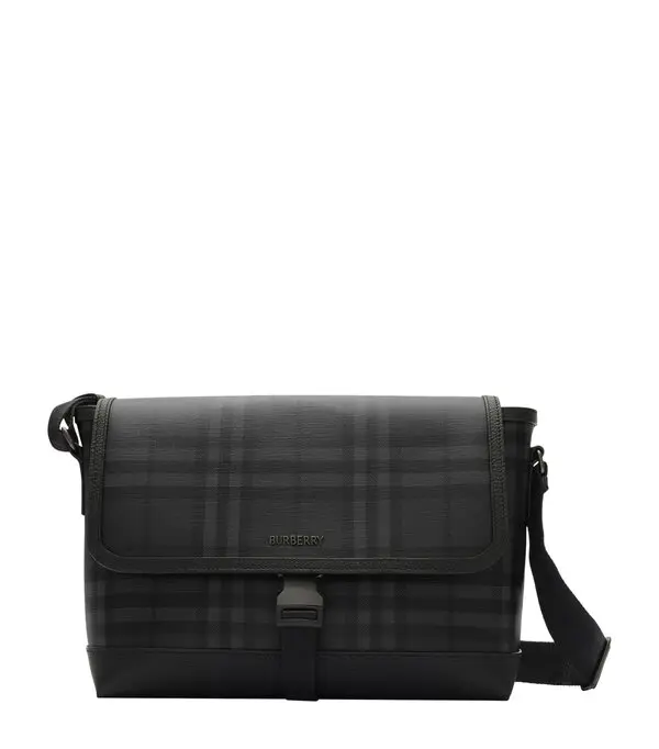 Burberry City Check Messenger Bag