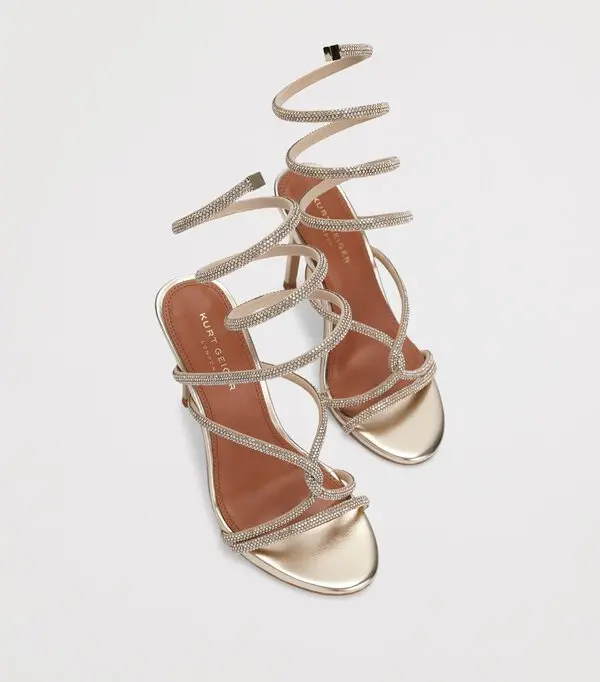 Kurt Geiger Embellished Spiral Sandals