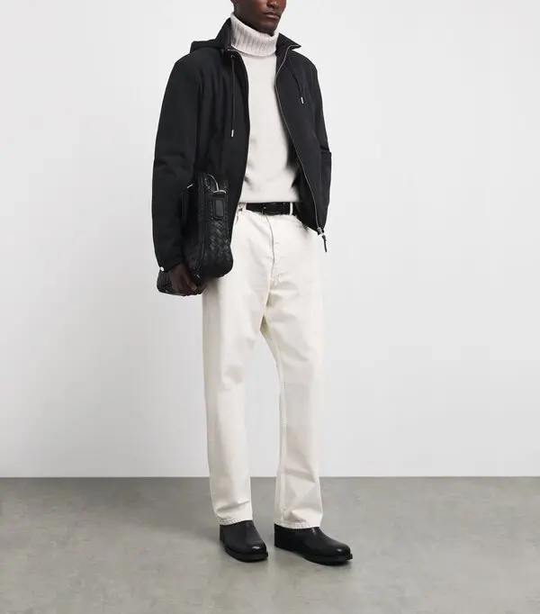 Sandro Padded Hooded Zip-up Jacket