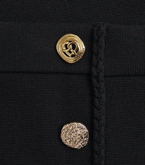 Claudie Pierlot Braid-detail Midi Skirt