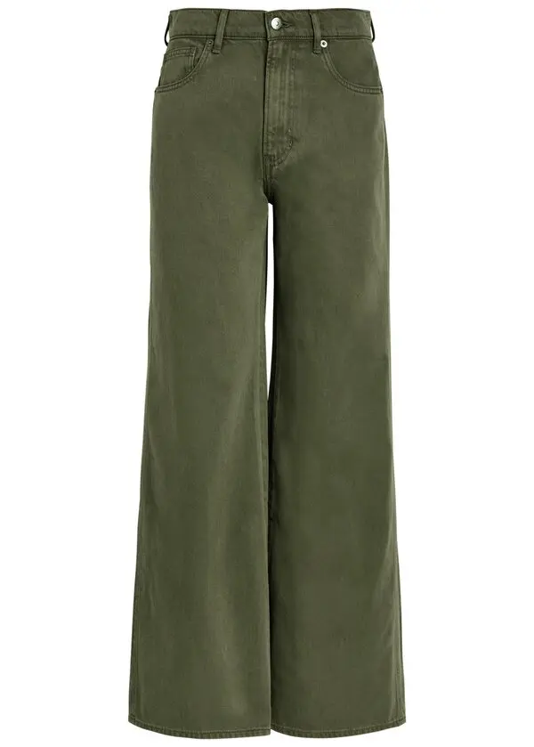 Veronica Beard Kasey Wide-leg Jeans