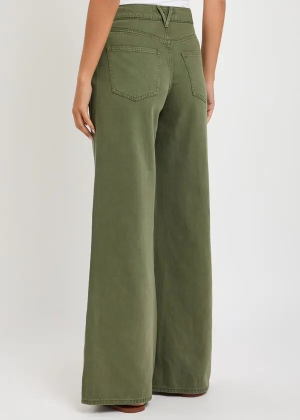Veronica Beard Kasey Wide-leg Jeans