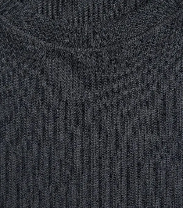 SKIMS Semi-sheer Ribbed T-shirt