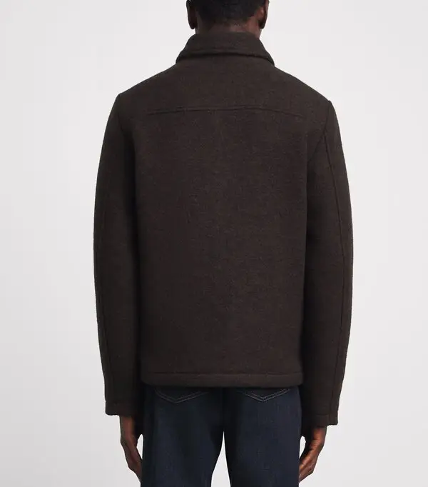 NN.07 Wool-blend Gael Overshirt