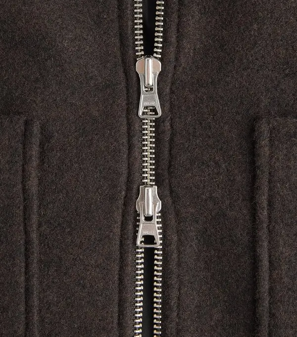 NN.07 Wool-blend Gael Overshirt