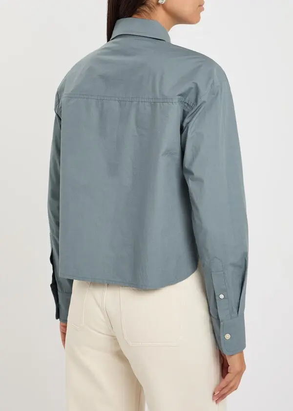 Veronica Beard Embellished Cotton Shirt