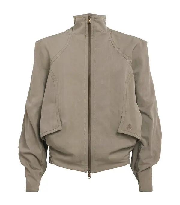 VIVIENNE WESTWOOD High-neck Harrington Jacket