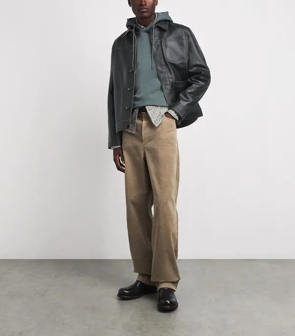 Oliver Peoples Hardwick Leather Jacket