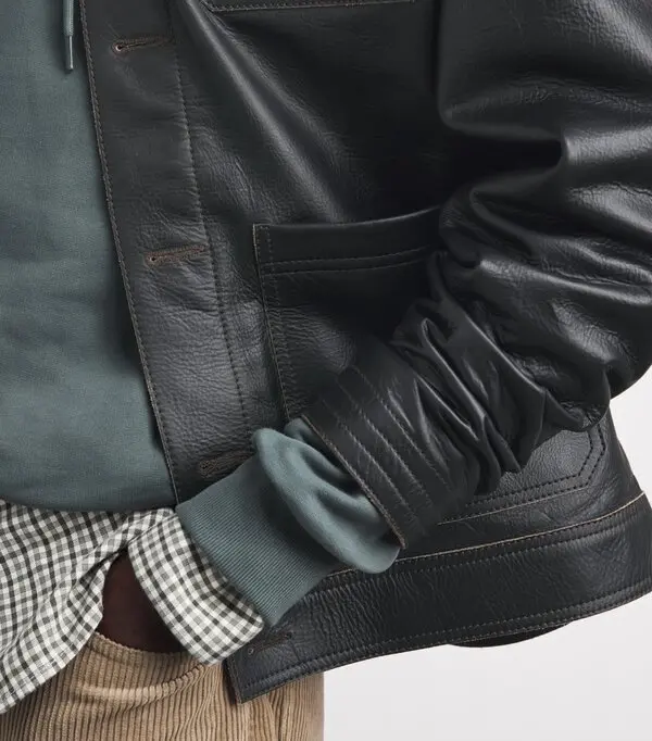 Oliver Peoples Hardwick Leather Jacket