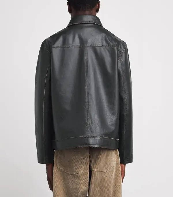 Oliver Peoples Hardwick Leather Jacket