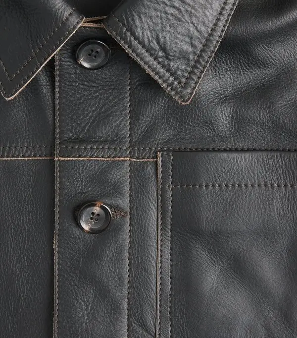 Oliver Peoples Hardwick Leather Jacket
