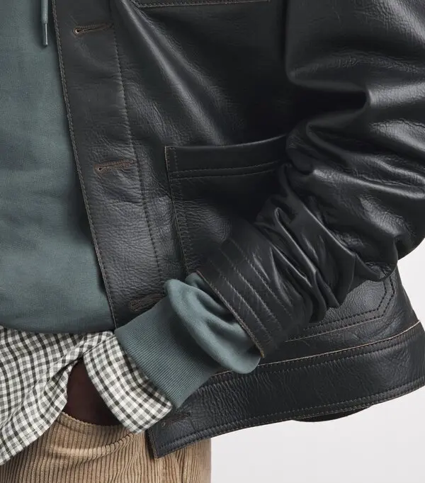 Oliver Peoples Hardwick Leather Jacket