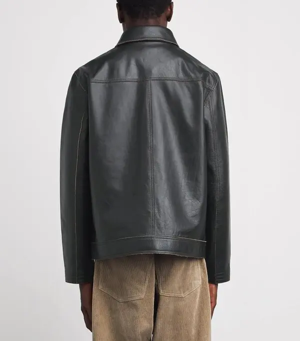Oliver Peoples Hardwick Leather Jacket