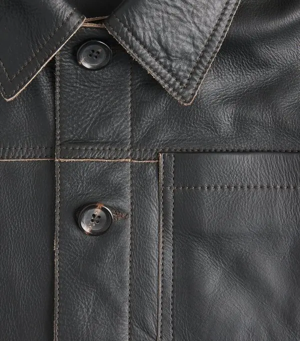 Oliver Peoples Hardwick Leather Jacket