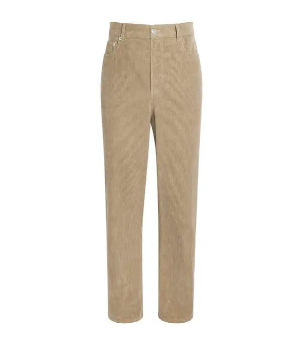 A.p.c. Corduroy Straight Leg Jeans