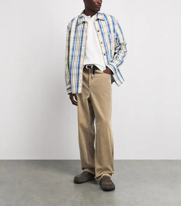 A.p.c. Corduroy Straight Leg Jeans
