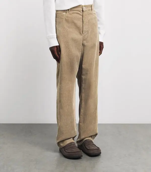A.p.c. Corduroy Straight Leg Jeans