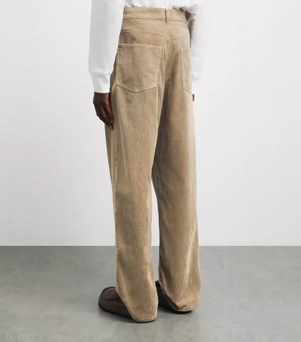A.p.c. Corduroy Straight Leg Jeans