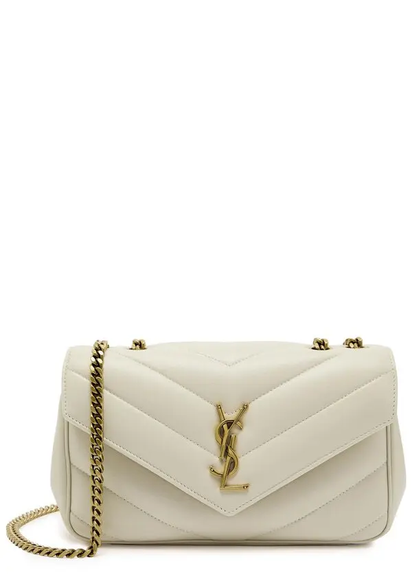 Saint Laurent Loulou Small Quilted Leather Shoulder Bag