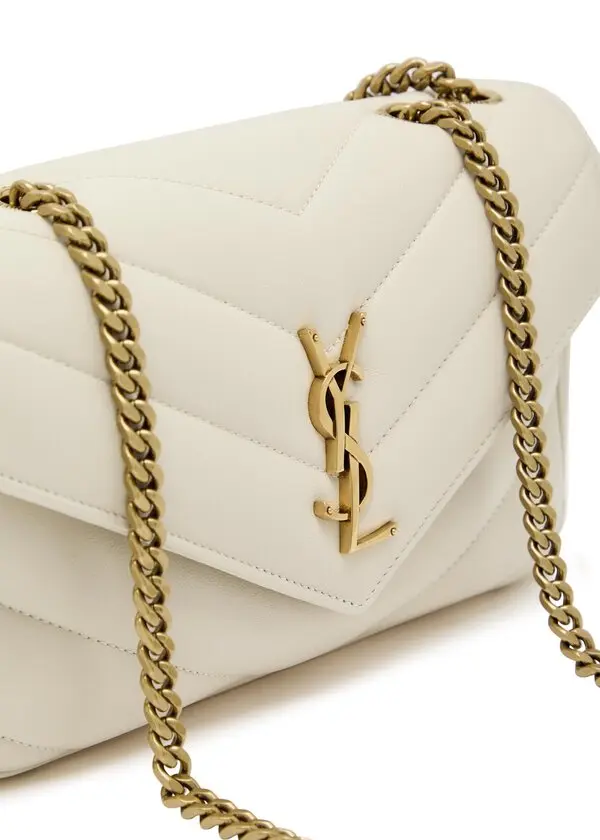 Saint Laurent Loulou Small Quilted Leather Shoulder Bag
