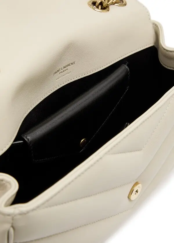 Saint Laurent Loulou Small Quilted Leather Shoulder Bag