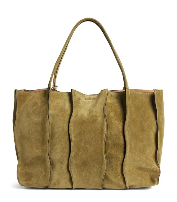 Ulla Johnson Suede Adria Tote Bag