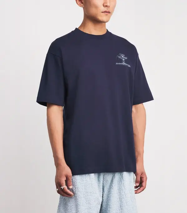 Drole De Monsieur Cotton Fountain T-shirt