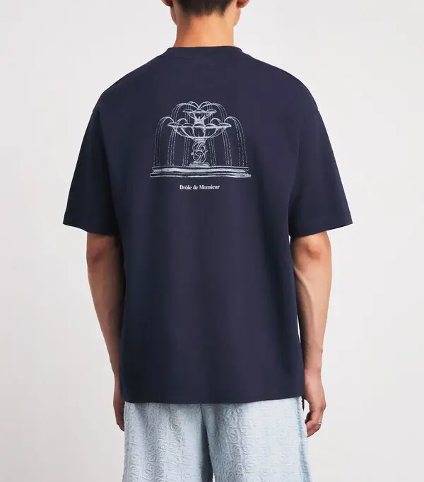 Drole De Monsieur Cotton Fountain T-shirt