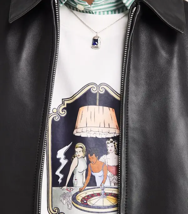 Drole De Monsieur Cotton Casino T-shirt - White