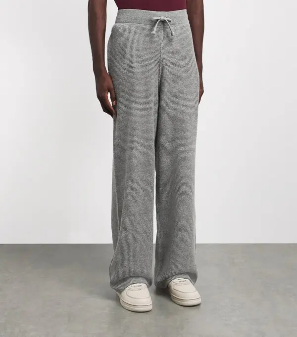 Polo Ralph Lauren Wool-cotton Waffle Knit Sweatpants