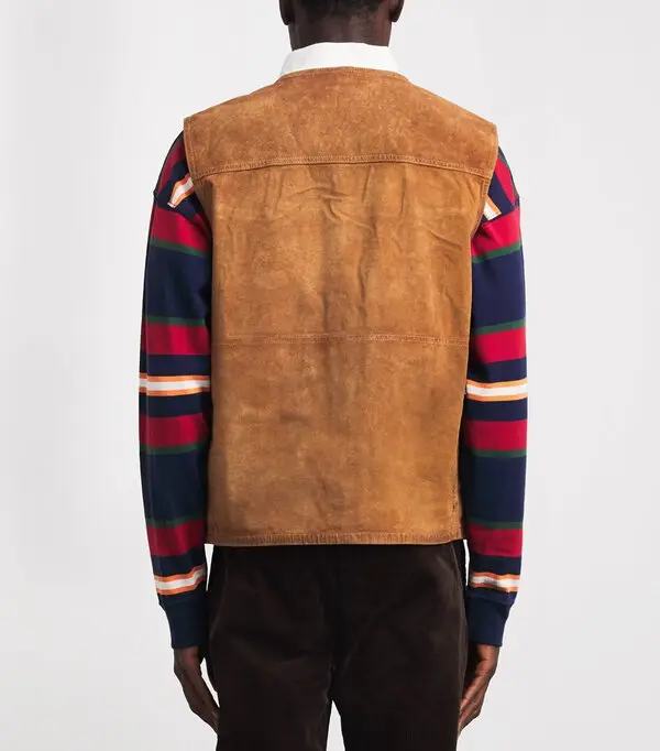 Polo Ralph Lauren Suede Utility Gilet