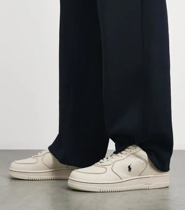 Polo Ralph Lauren Leather Masters Court Sneakers