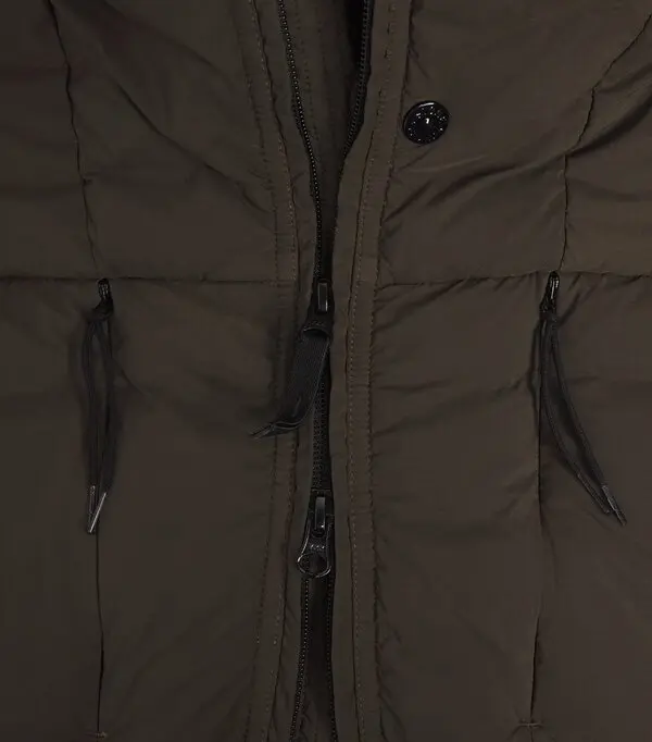 Stone Island Down Cordura Hooded Puffer Jacket