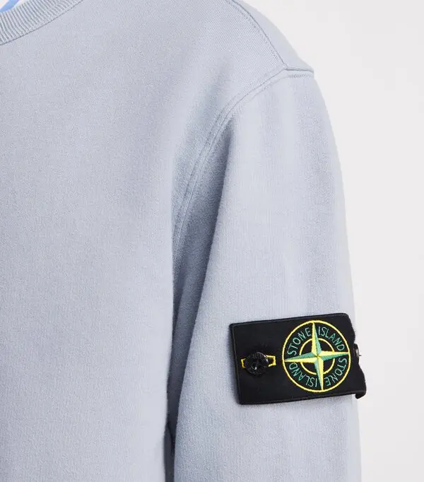 Stone Island Cotton Compass Sweatshirt