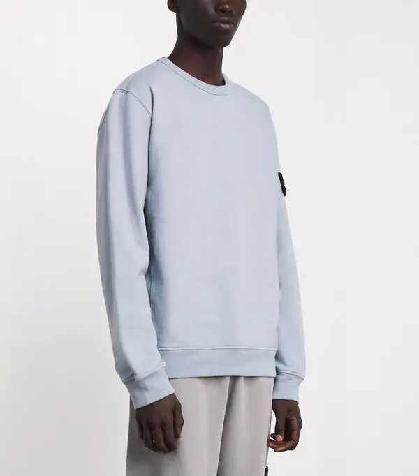 Stone Island Cotton Compass Sweatshirt