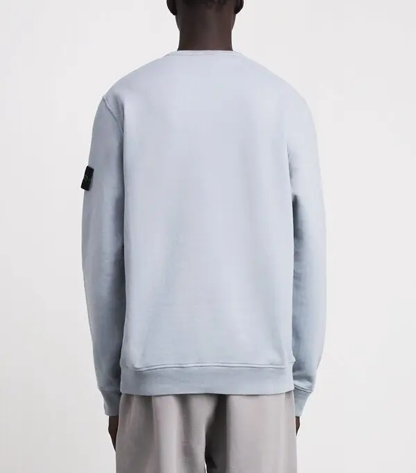 Stone Island Cotton Compass Sweatshirt