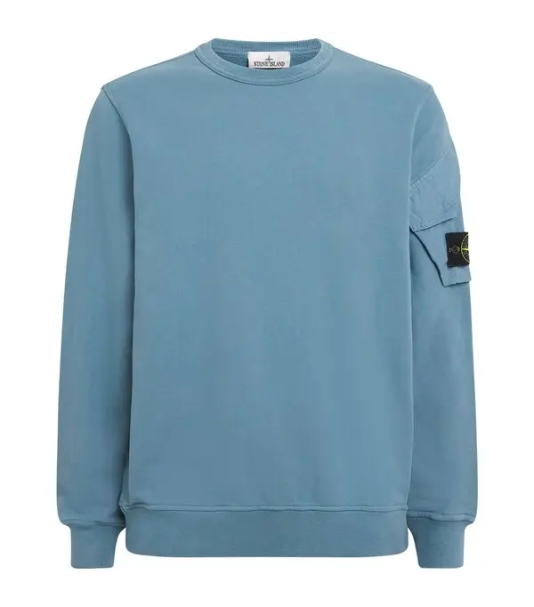 Stone Island Cotton Compass Pocket Sweatshirt