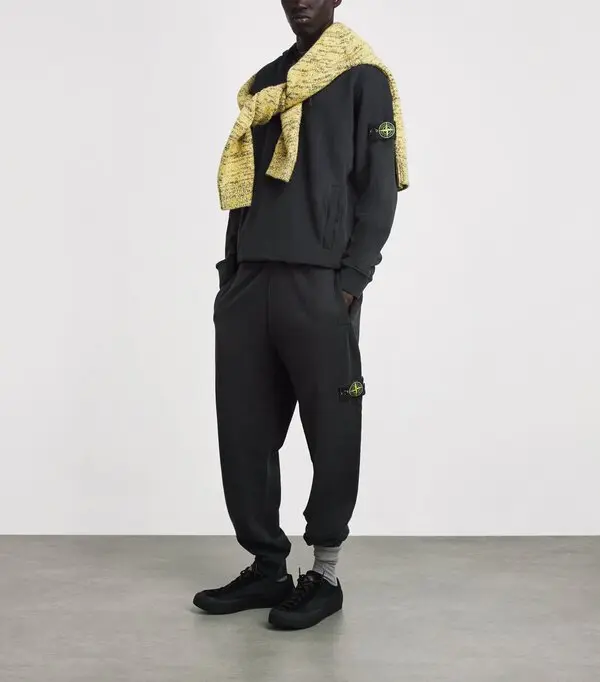 Stone Island Cotton Compass Sweatpants