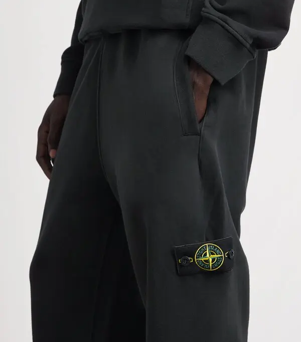 Stone Island Cotton Compass Sweatpants