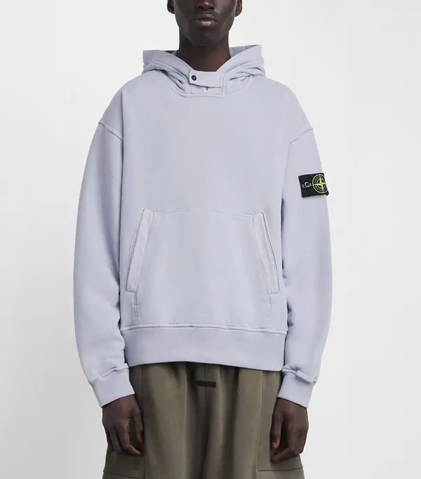 Stone Island Organic Cotton Compass Hoodie
