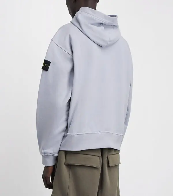 Stone Island Organic Cotton Compass Hoodie