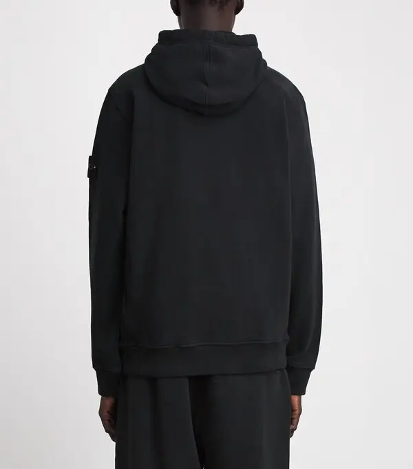 Stone Island Organic Cotton Compass Hoodie