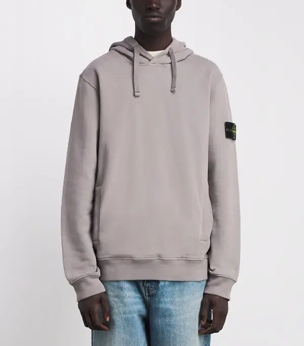 Stone Island Organic Cotton Compass Hoodie