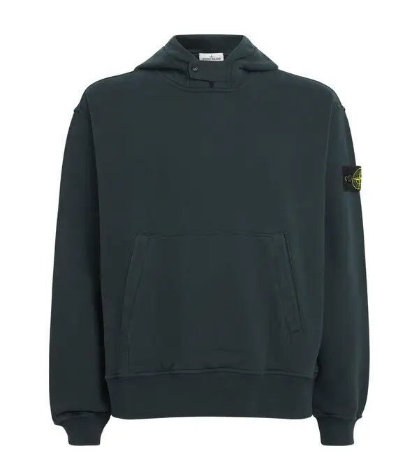 Stone Island Organic Cotton Compass Hoodie