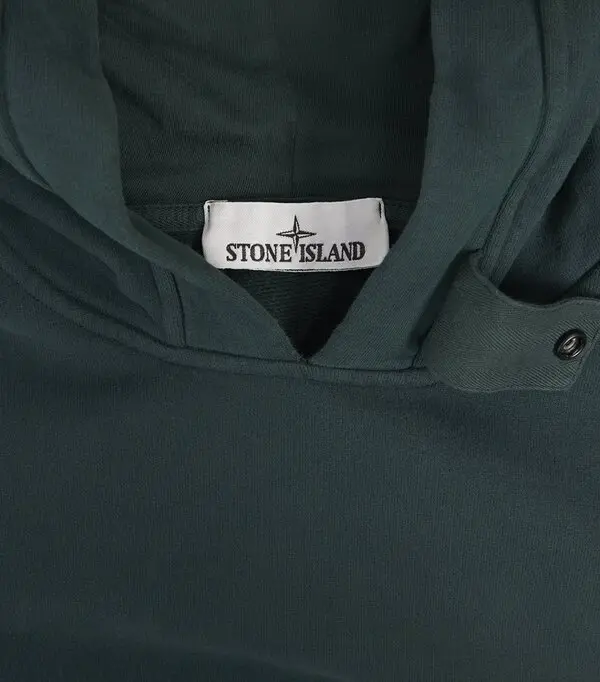 Stone Island Organic Cotton Compass Hoodie
