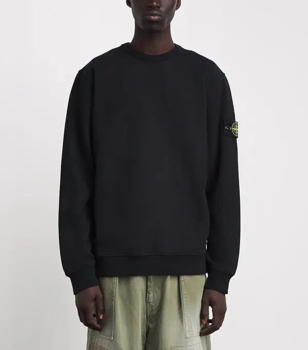 Stone Island Cotton Compass Sweatshirt